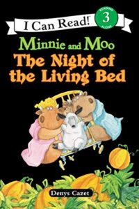 minnie and moo: the night of the living bed (i can read level 3)