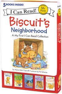 biscuit's neighborhood: 5 fun-filled stories in 1 box! (my first i can read)