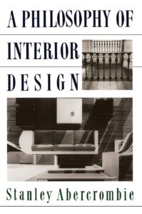 a philosophy of interior design (icon editions)