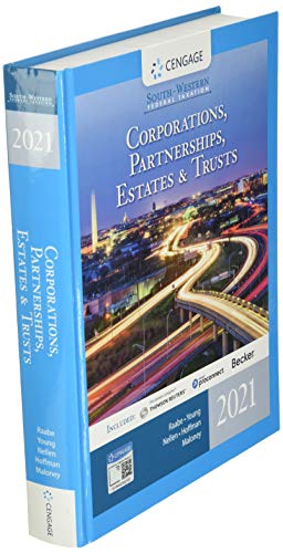 South-Western Federal Taxation 2021: Corporations, Partnerships, Estates and Trusts (Intuit ProConnect Tax Online & RIA Checkpoint, 1 term (6 months) Printed Access Card)