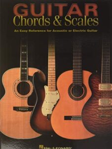 guitar chords & scales: an easy reference for acoustic or electric guitar