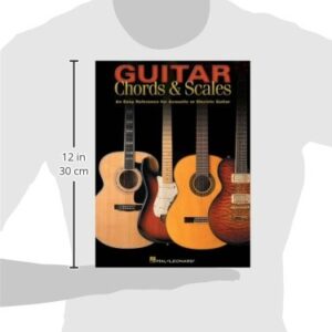 Guitar Chords & Scales: An Easy Reference for Acoustic or Electric Guitar