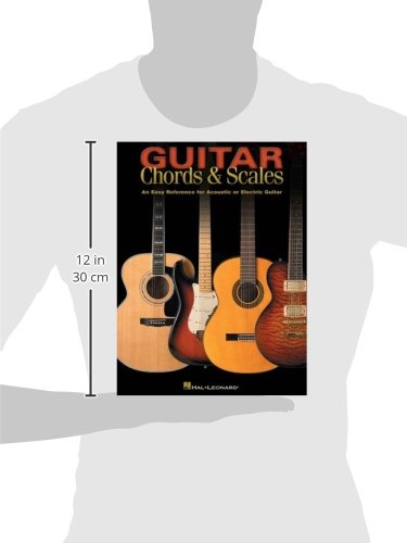 Guitar Chords & Scales: An Easy Reference for Acoustic or Electric Guitar