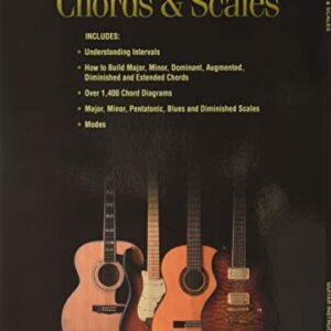 Guitar Chords & Scales: An Easy Reference for Acoustic or Electric Guitar