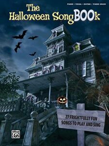 the halloween songbook: piano/vocal/guitar & piano solos