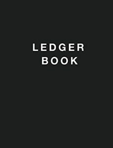 ledger book: record income and expenses