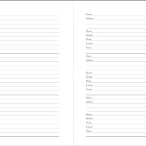 2023 Hydrangeas Family Weekly Planner (18-months, July 2022 - December 2023)