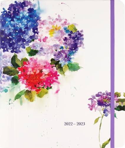 2023 Hydrangeas Family Weekly Planner (18-months, July 2022 - December 2023)