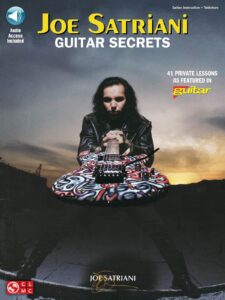 joe satriani - guitar secrets book/online audio