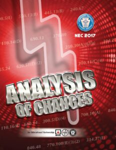 analysis of changes, nec-2017