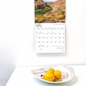 Las Vegas 2022 12 x 12 Inch Monthly Square Wall Calendar with Foil Stamped Cover, USA United States of America Nevada Rocky Mountain City