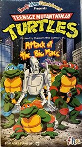 teenage mutant ninja turtles: attack of the big macc [vhs]