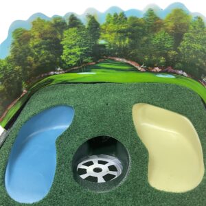 Club Champ Super Sized Putt N' Hazard Electric Putting Mat