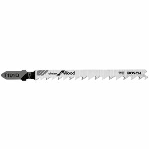 bosch t101d 5-piece 4 in. 6 tpi clean for wood t-shank jig saw blades