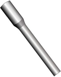 bosch hs2172 15-1/2 in. ground rod driver 1-1/8 in. hex hammer steel, silver