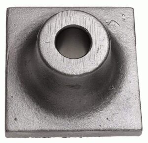 bosch hs2124 6 in. x 6 in. tamper plate 1-1/8 in. hex hammer steel