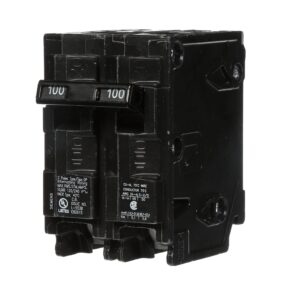 siemens q2100 100-amp double pole type qp circuit breaker