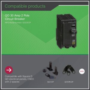 Square D - QO230CP QO 30-Amp Two-Pole Circuit Breaker