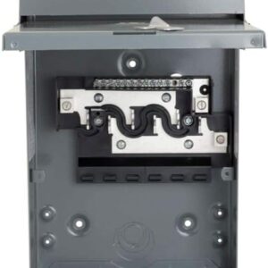 Square D - HOM612L100RBCP Homeline 100 Amp 6-Space 12-Circuit Outdoor Main Lugs Load Center