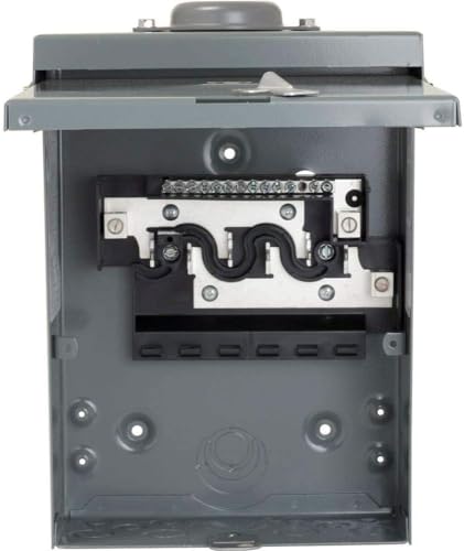 Square D - HOM612L100RBCP Homeline 100 Amp 6-Space 12-Circuit Outdoor Main Lugs Load Center