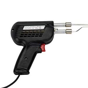 Weller 260-Watt/200W Professional Soldering Gun Kit with Three Tips and Solder in Carrying Case - D550PK, Corded Electric