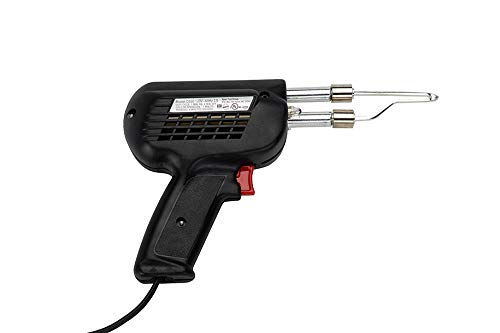 Weller 260-Watt/200W Professional Soldering Gun Kit with Three Tips and Solder in Carrying Case - D550PK, Corded Electric