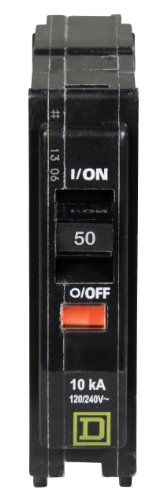 Square D - QO150CP QO 50 Amp Single-Pole Circuit Breaker