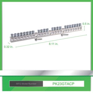 Square D by Schneider Electric Square D - PK23GTACP 23 Terminal Load Center Ground Bar Kit