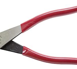 Klein Tools D228-8 Pliers, Made in USA, Diagonal Cutting Pliers with Short Jaw and Beveled Knives, High-Leverage Color-Coded Wire Cutters, 8-Inch