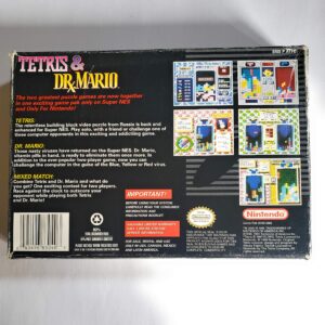 Tetris & Dr. Mario - 2 Game Cartridge