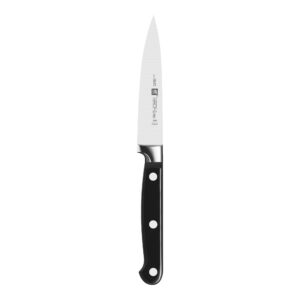 zwilling professional s 4-inch razor-sharp german paring knife, made in company-owned german factory with special formula steel perfected for almost 300 years, dishwasher safe