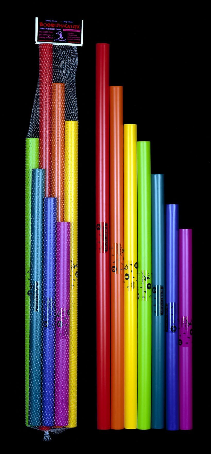 Boomwhackers - Bass Diatonic Set