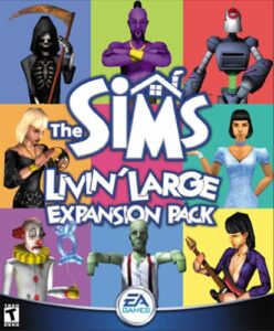 the sims livin' large expansion pack - pc