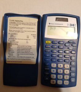 texas instruments ti-34 ii calculator