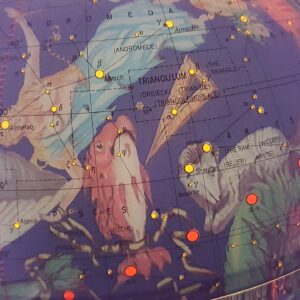 Replogle Constellation Illuminated Globe, Dual map, Detailed sky map, Turn the Light ON to see all of the Constellations that represent 12 different Zodiac Signs(12"/30cm diameter)