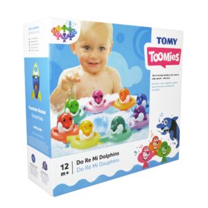 Tomy Do Rae Mi Dolphins Bath Toy