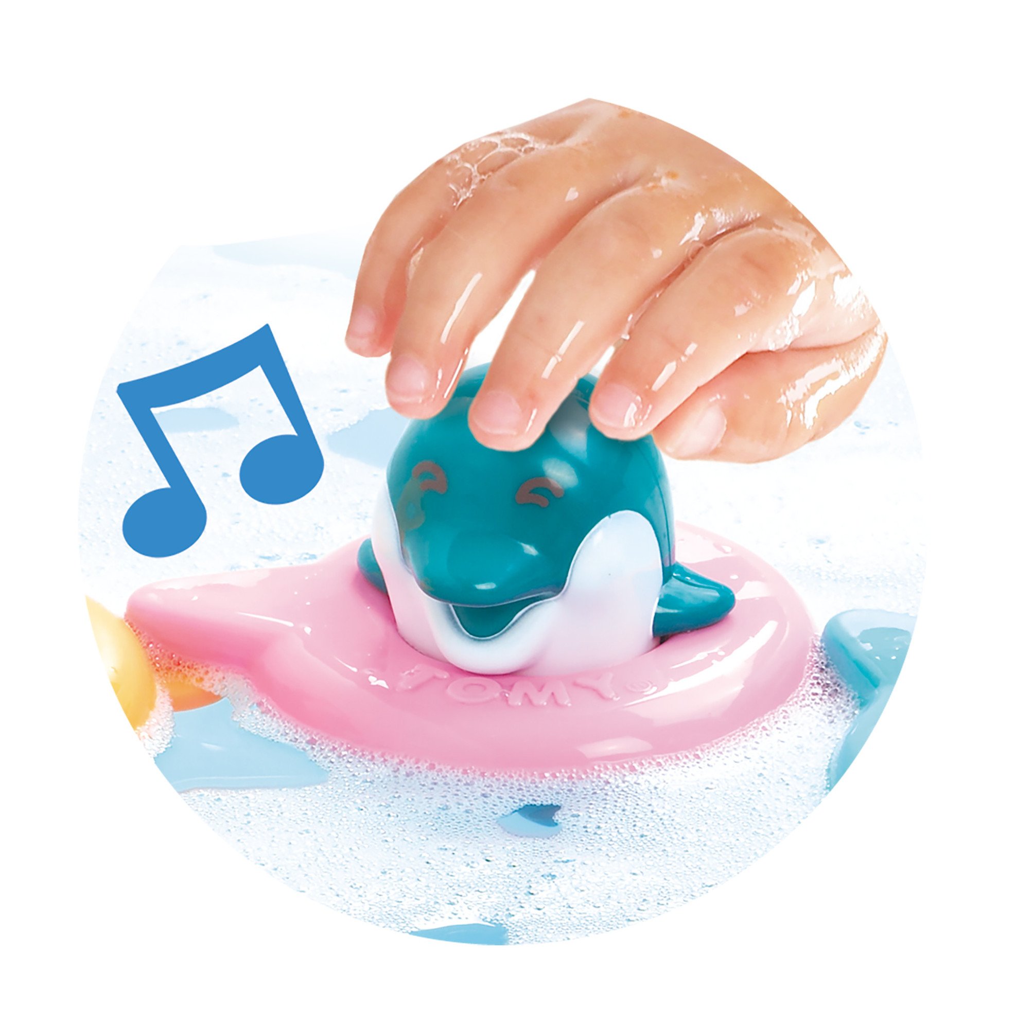 Tomy Do Rae Mi Dolphins Bath Toy