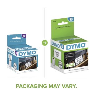 DYMO Authentic LW Video Top Labels, DYMO Labels for LabelWriter Label Printers, 1-4/5" x 3-1/10", 1 Roll of 150