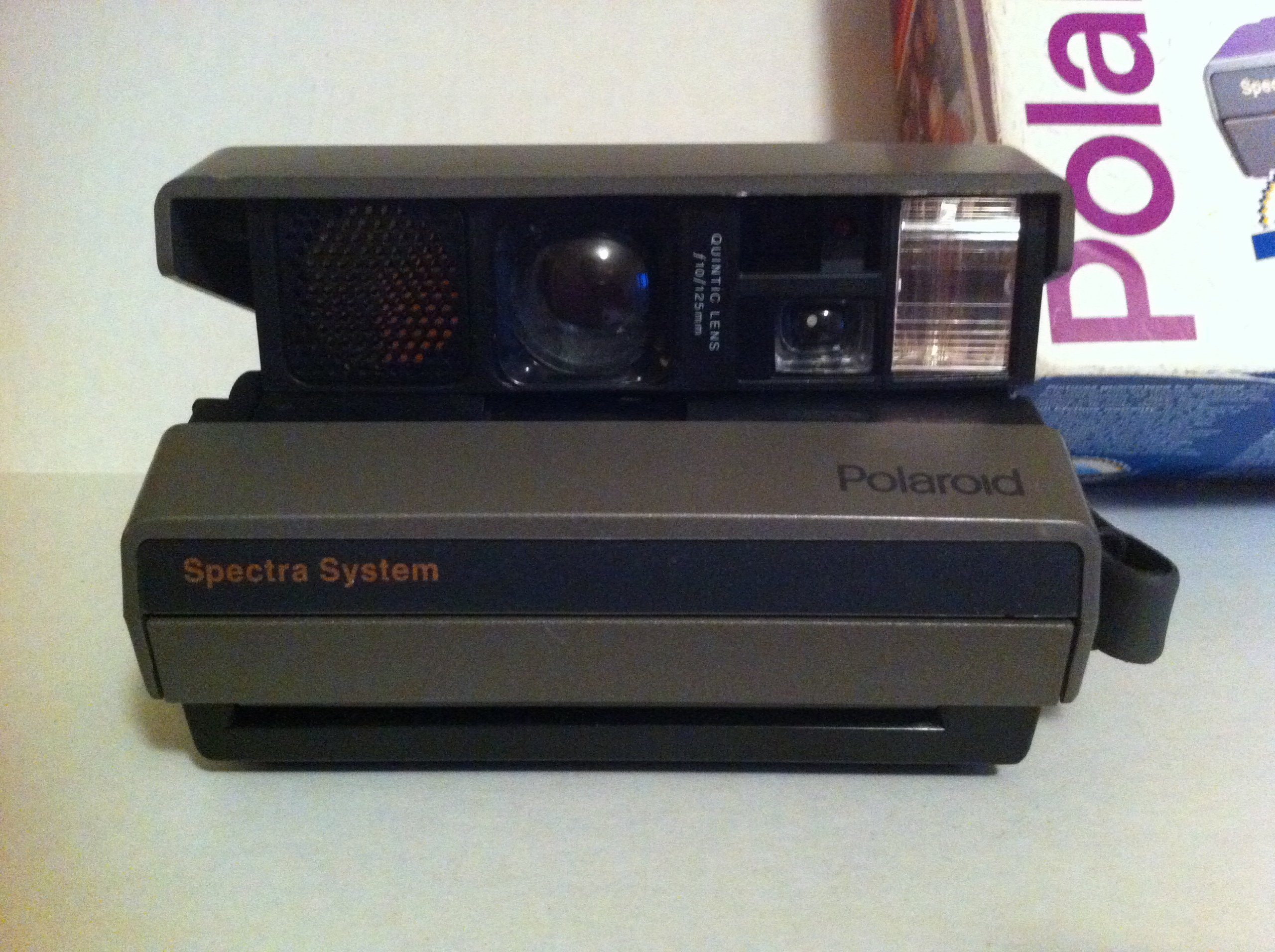 Polaroid Spectra Business Camera Uses Spectra Platinum Film