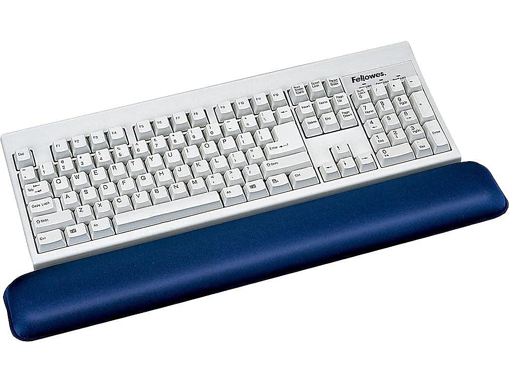 Fellowes Wrist Rest, Sapphire (98737)