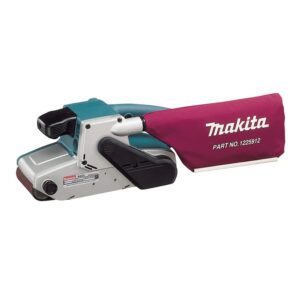 makita 9404 4" x 24" belt sander, with variable speed , blue