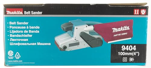 Makita 9404 4" x 24" Belt Sander, with Variable Speed , Blue