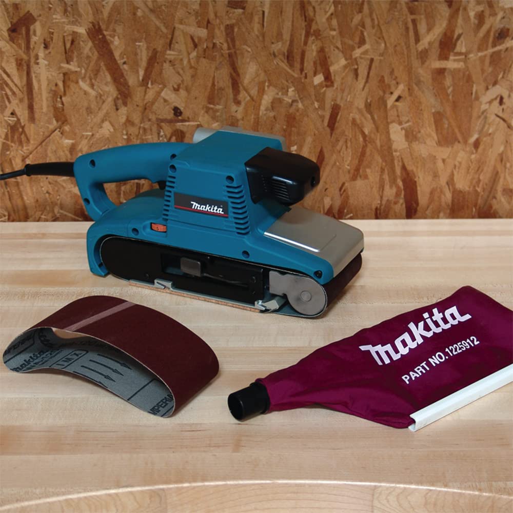 Makita 9404 4" x 24" Belt Sander, with Variable Speed , Blue