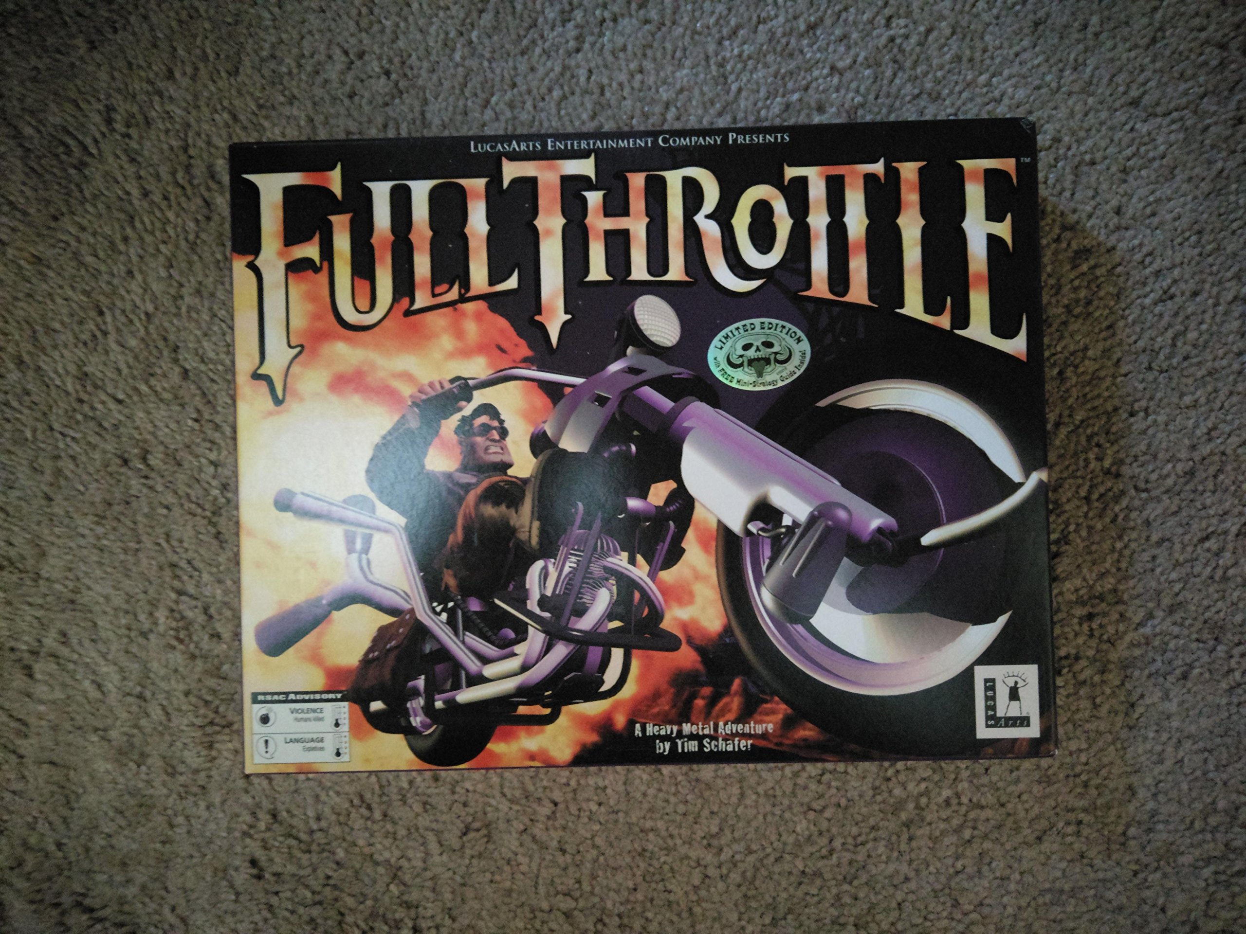 Full Throttle / CD Rom Pc