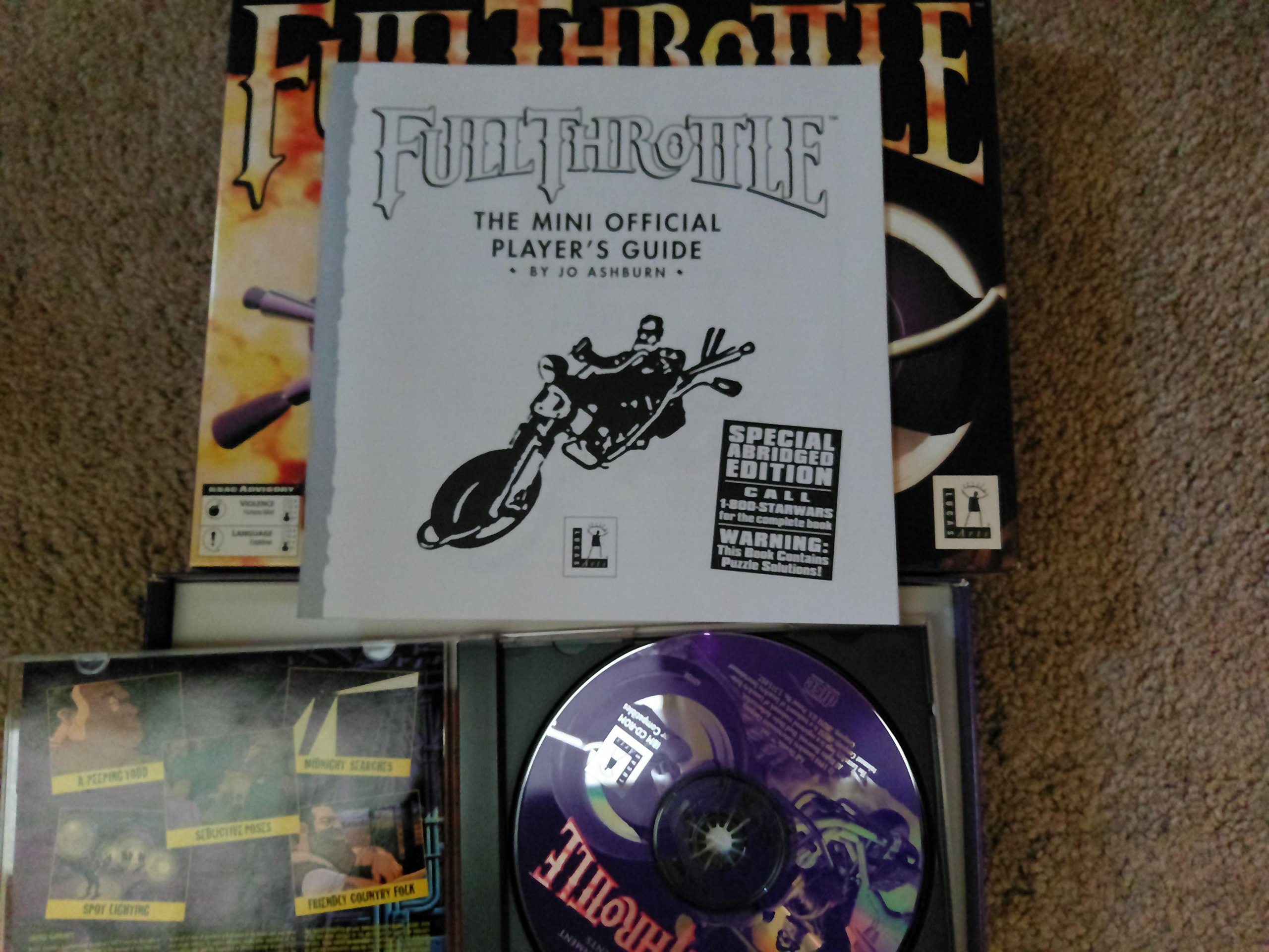 Full Throttle / CD Rom Pc