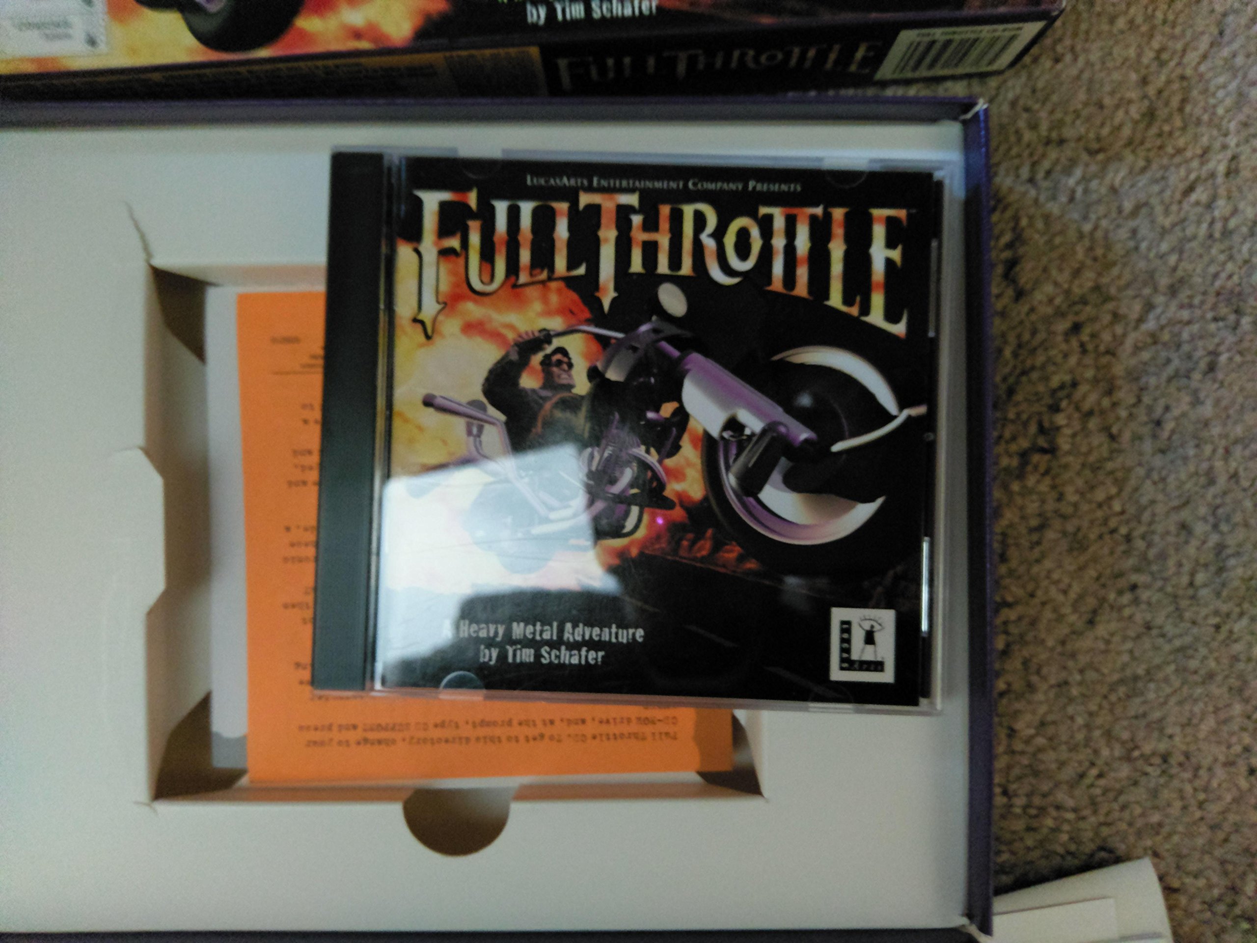 Full Throttle / CD Rom Pc