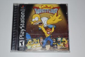 the simpson's wrestling