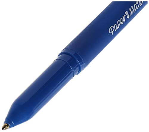 Paper Mate Write Bros Ballpoint Pens, Medium Point (1.0mm), Blue, 10 Count