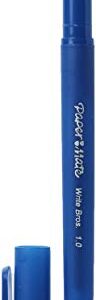 Paper Mate Write Bros Ballpoint Pens, Medium Point (1.0mm), Blue, 10 Count