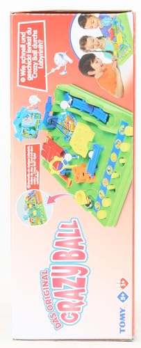 TOMY Games Screwball Scramble Marble Run Game for Kids - Timed Marble Maze Kids Games - Cooperative Board Games for Family Game Night - 1-4 Players - Ages 5 Years and Up